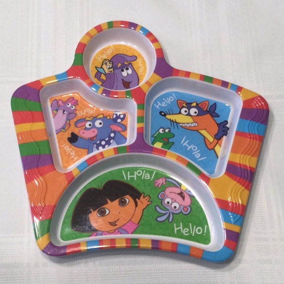 Dora The Explorer | Dining | Dora The Explorer Plastic Compartment ...